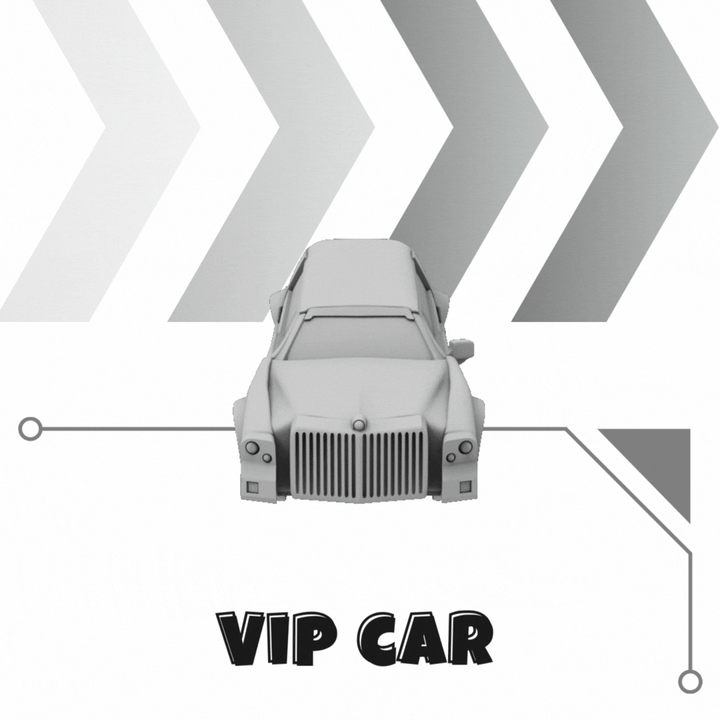 3D Printable VIP-CAR by Greenminiatures