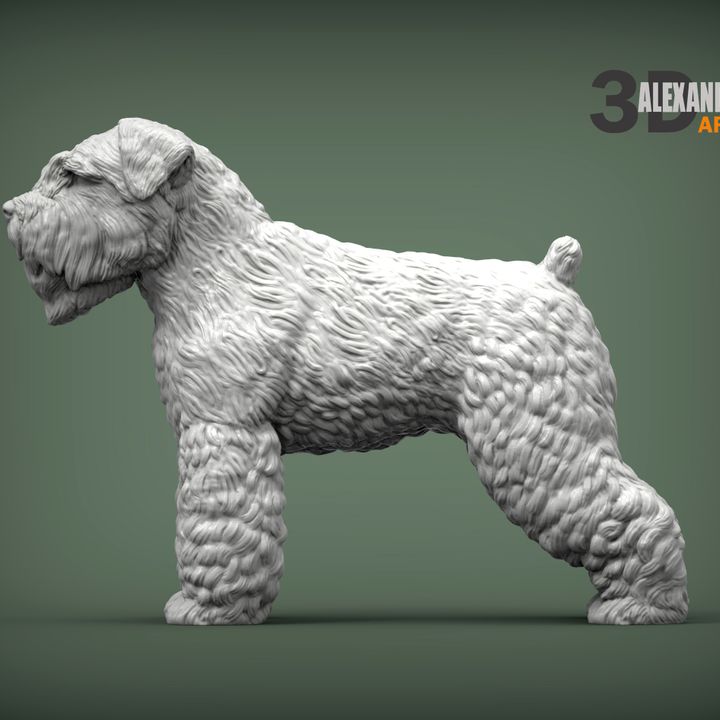 3D Printable Bouvier by Alexander3dart