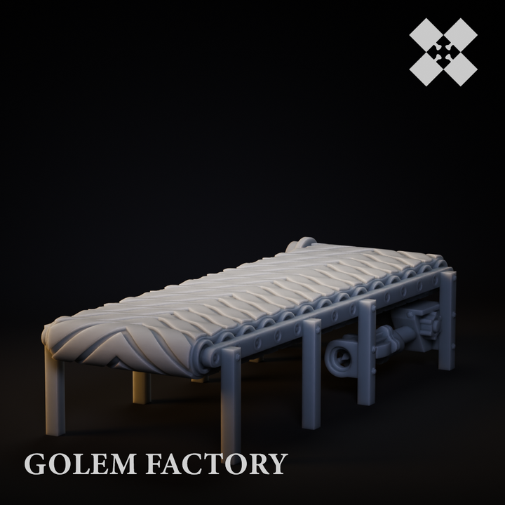 3D Printable Golem Factory Scatter by Tilesmith
