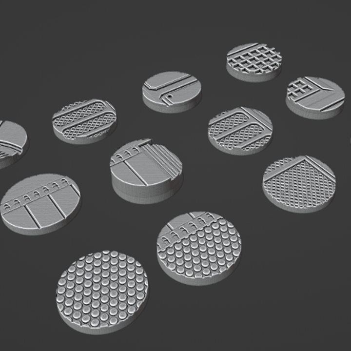 3D Printable Science Fiction Base Set by Michael Crossman