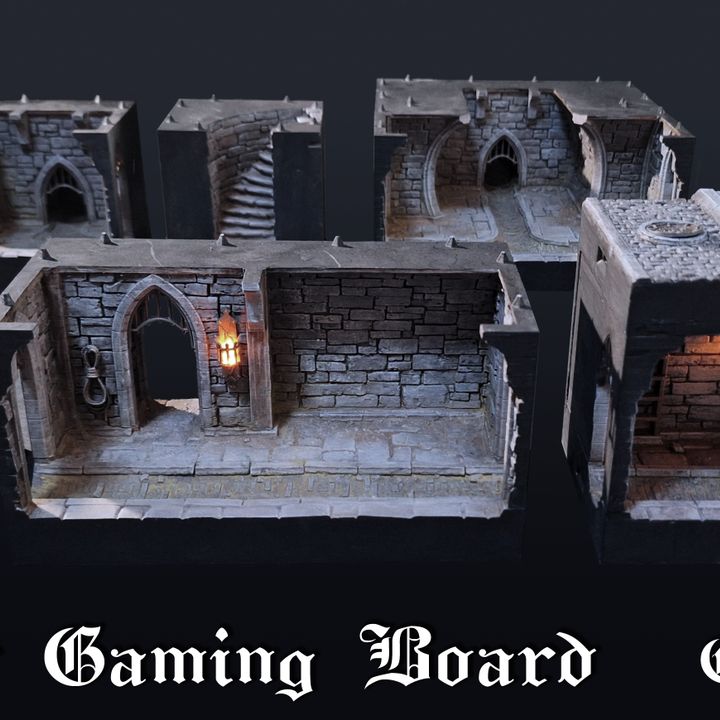 3D Printable Stormcrow City - Modular Sewer by Stormcrow Scenery