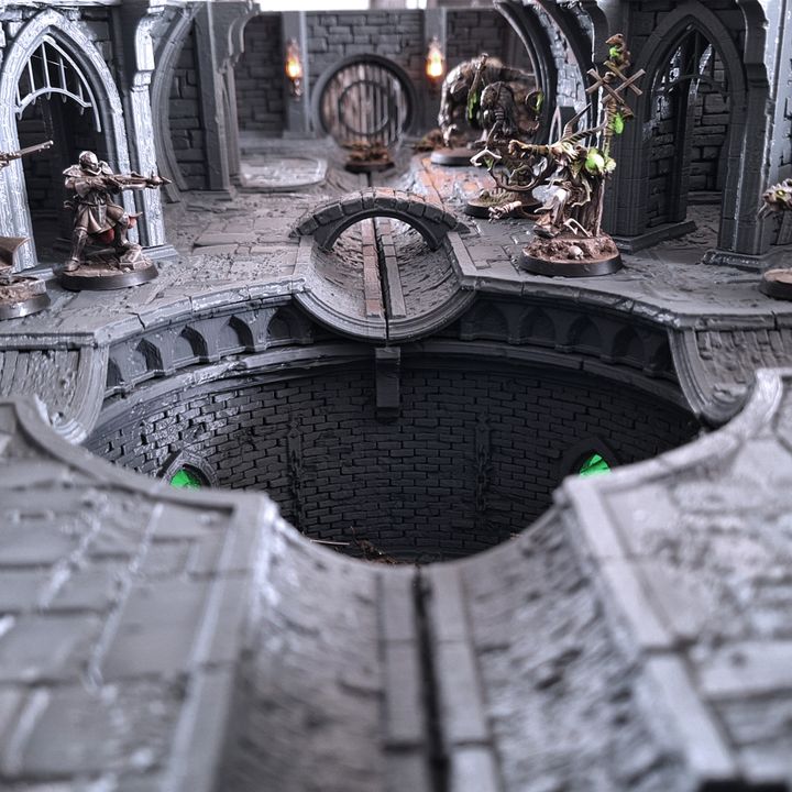 3D Printable Stormcrow City - Modular Sewer by Stormcrow Scenery