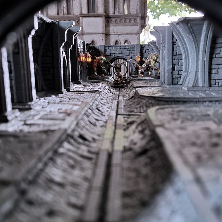 3D Printable Stormcrow City - Modular Sewer by Stormcrow Scenery