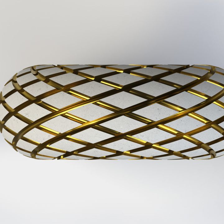 3D Printable Rodin Coil Torus .STL 8 INCHES Diameter Coil | iToroid ...