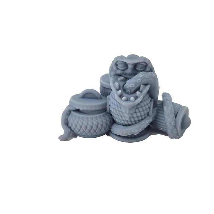 3D Printable The Complete Mimic Collection by Galladoria Games