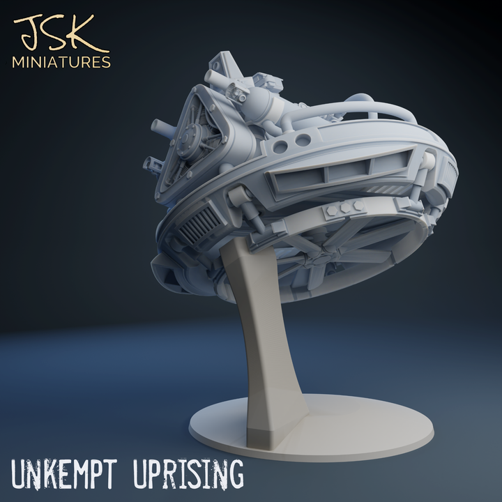 3D Printable Unkempt Uprising - Pod by JSK Miniatures