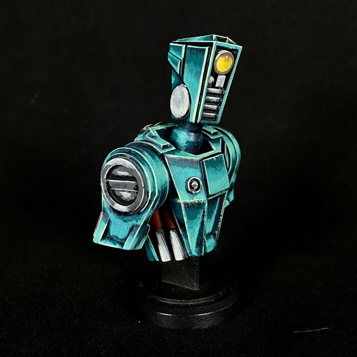 3D Printable Unkempt Uprising - IND-33 Bust by JSK Miniatures