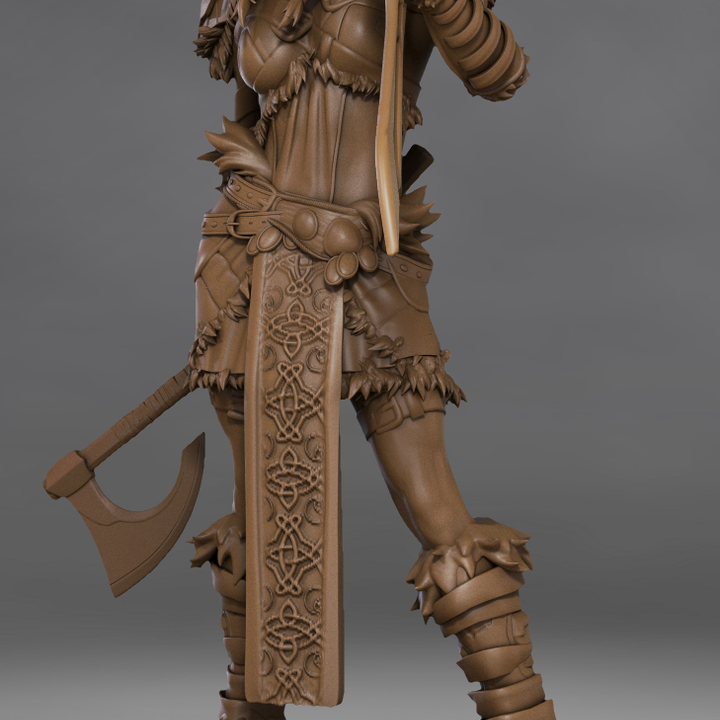 3D Printable Sigrid Ironspine (Paladin of Devotion) by BROKEN SWORD ...