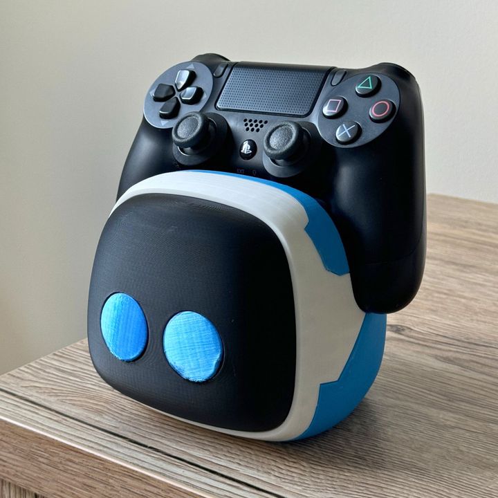 3D Printable ASTRO BOT HOLDER CONTROLLER - BY COLORS by Aslan