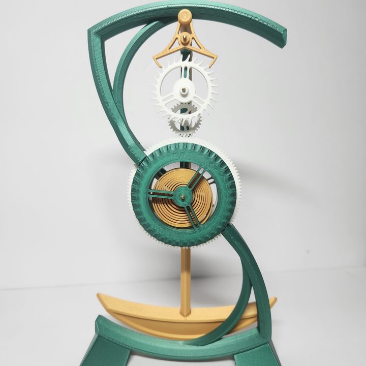 3D Printable Graham and Recoil Escapements by Metro Maker