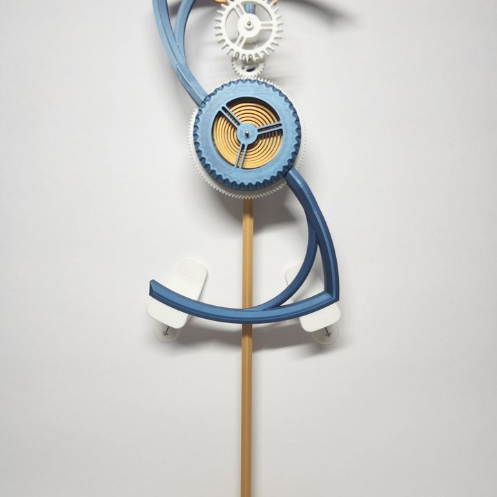 3D Printable Graham and Recoil Escapements by Metro Maker