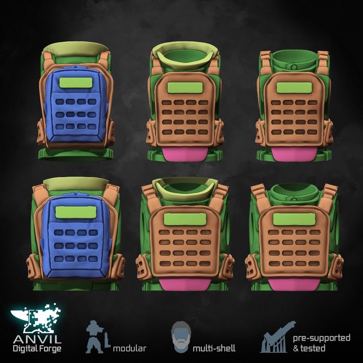 3D Printable Modern Special Forces Heavies - Modular Infantry for ...