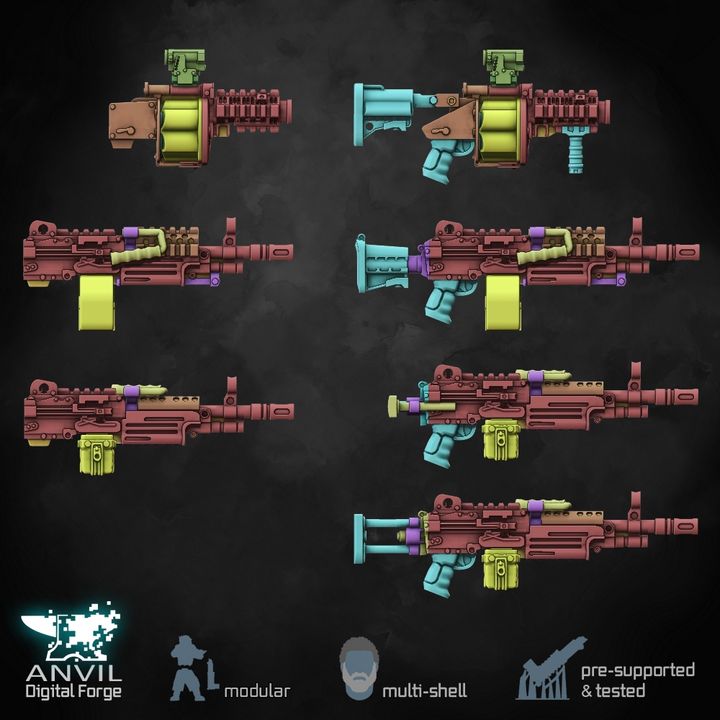 3D Printable Modern Special Forces Heavies - Modular Infantry for ...