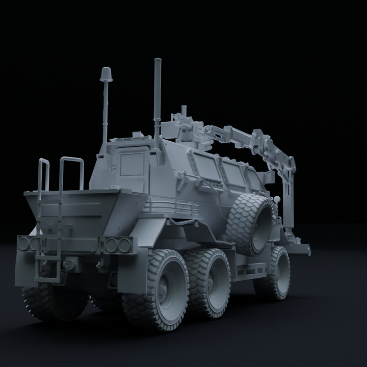 3D Printable US Bufallo A1/A2 MRAP 2 in one with many extras by The ...