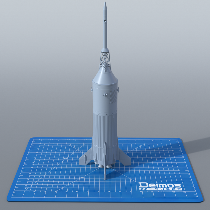 3D Printable Little Joe 2 by Deimos Shape