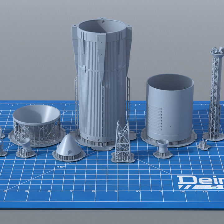 3D Printable Little Joe 2 by Deimos Shape