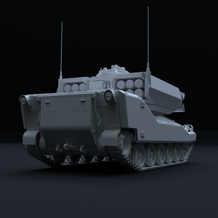 3D Printable US CCVL MGM 166 LOSAT tank destroyer by The Military ...