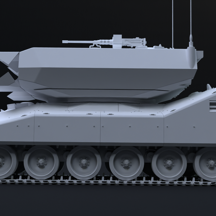 3D Printable US CCVL MGM 166 LOSAT tank destroyer by The Military ...