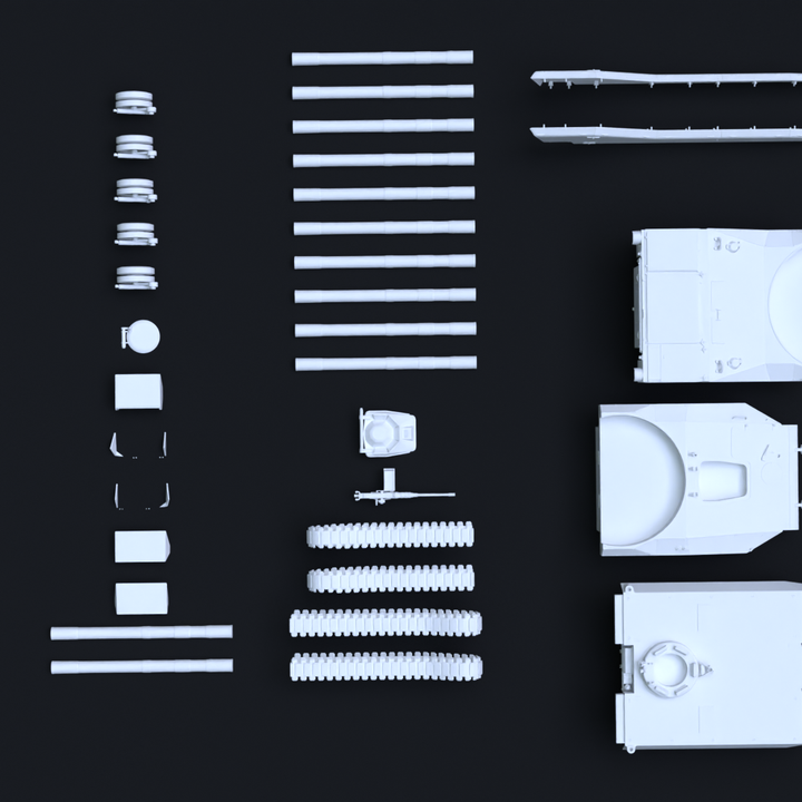 3D Printable US CCVL MGM 166 LOSAT tank destroyer by The Military ...