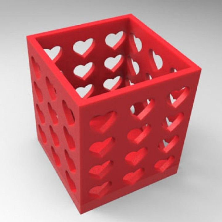 3D Printable heart box by muguet