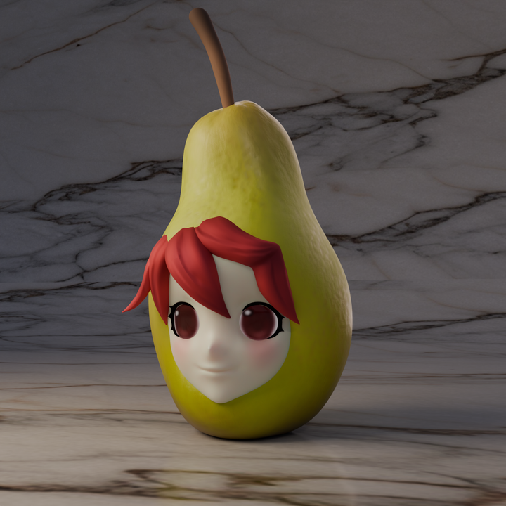 3D Printable Teto pear Free 3D print model by Enk3ns