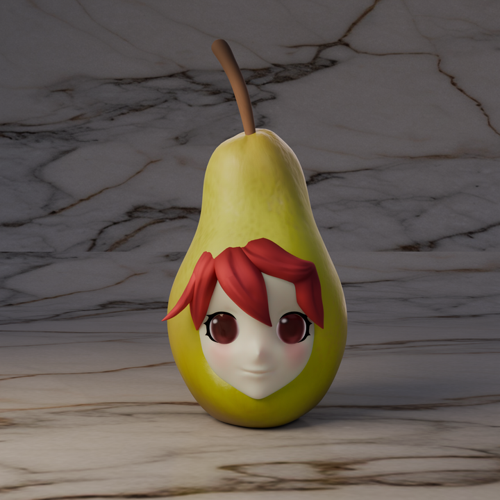 3D Printable Teto pear Free 3D print model by Enk3ns