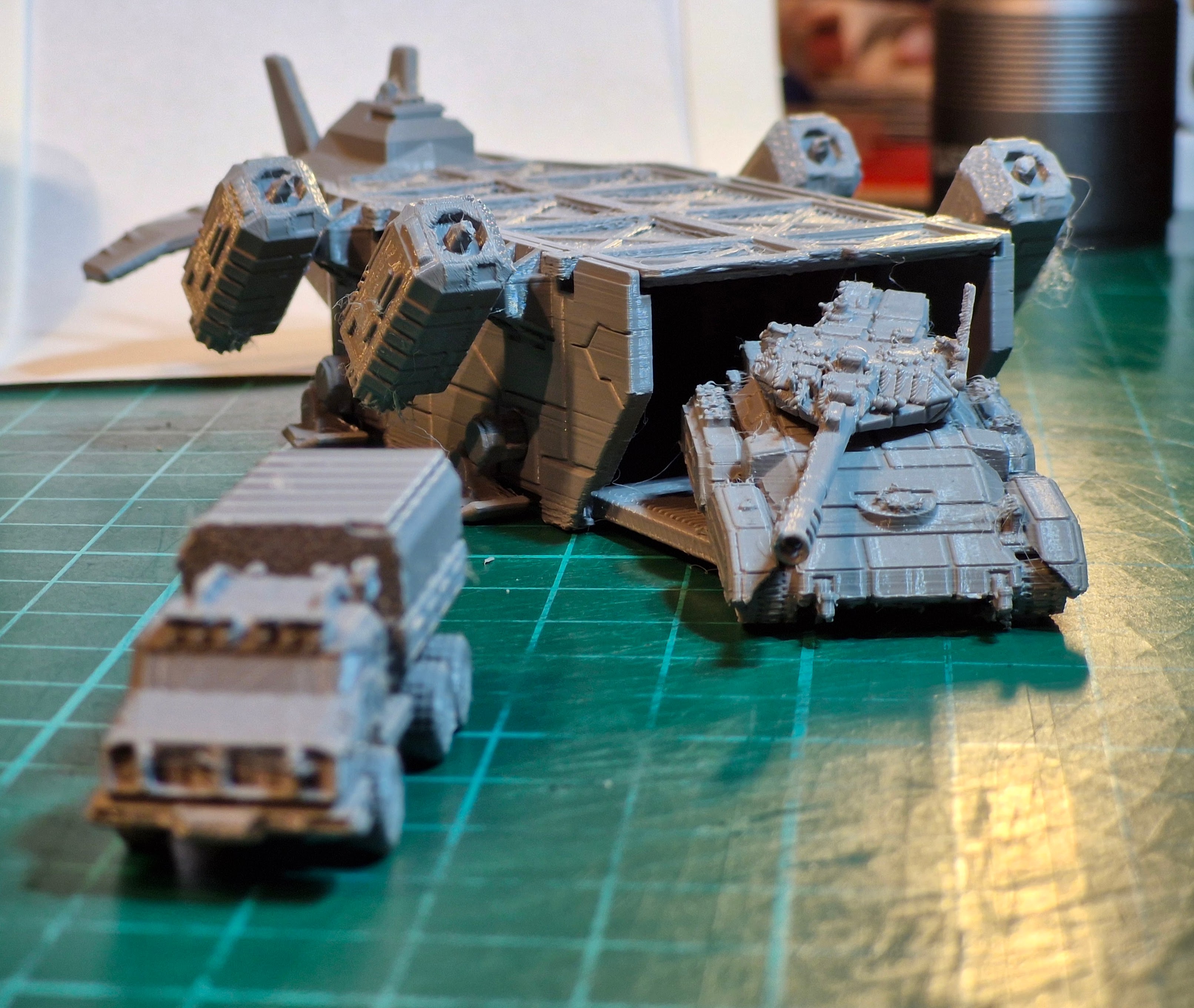 3D Printable 8mm Free Company- Main Battle Tanks (BattleTech / legion ...