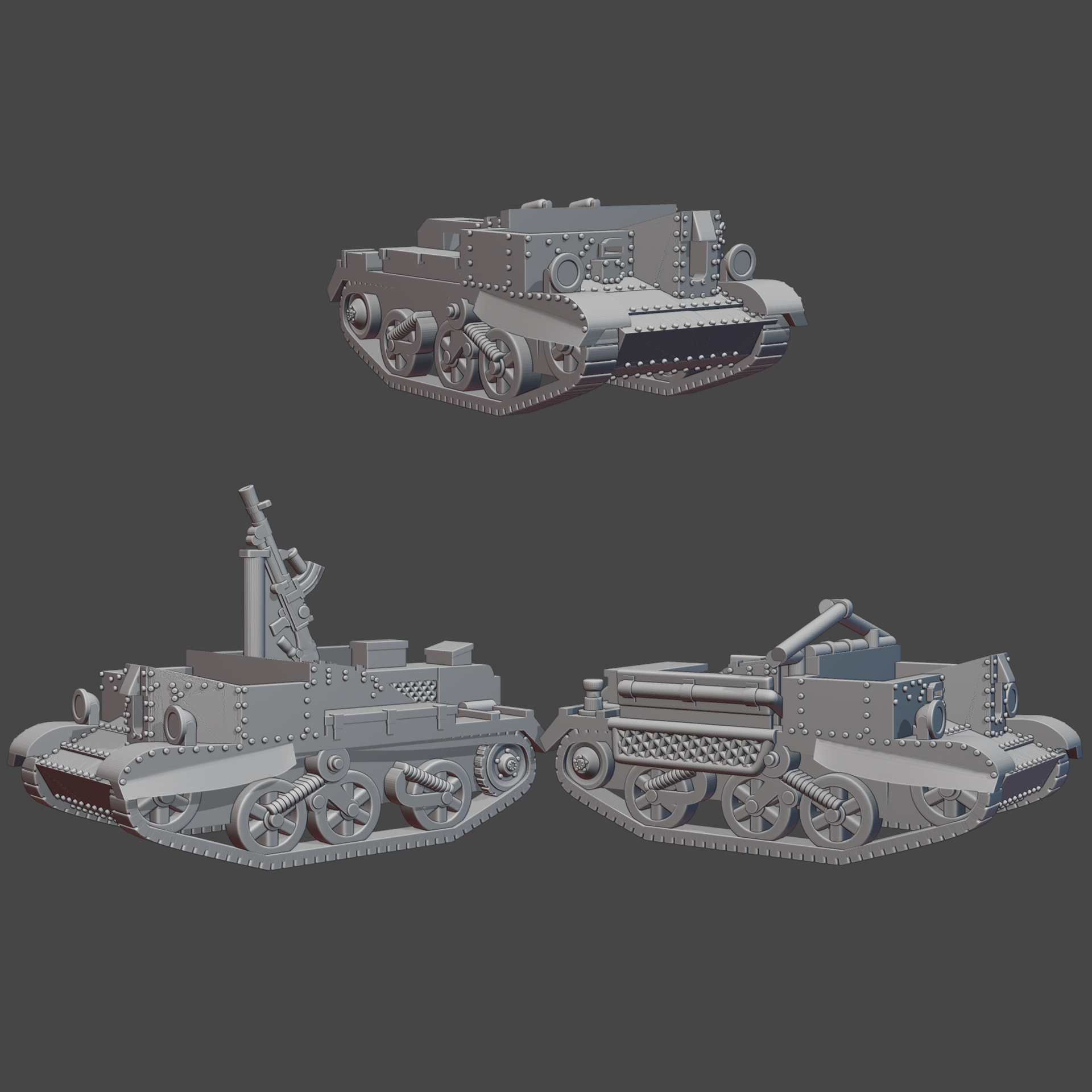 British WW2 Bren, Scout & Cavalry Carriers (1939-40) WWII-GB-20