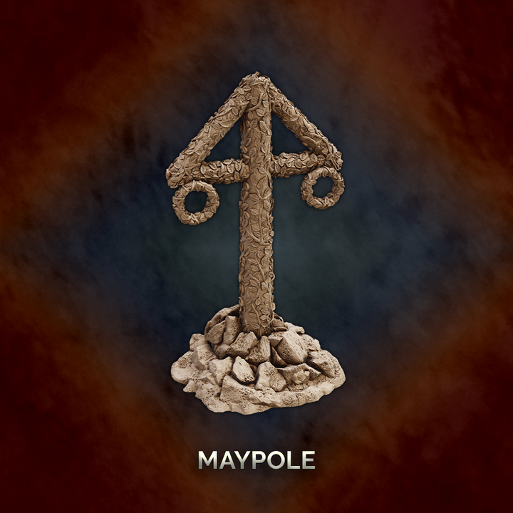 3D Printable Maypole by Artificers_Mini