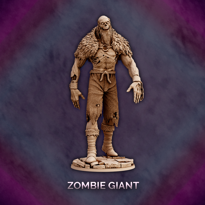 3D Printable Zombie Giant by Artificers_Mini