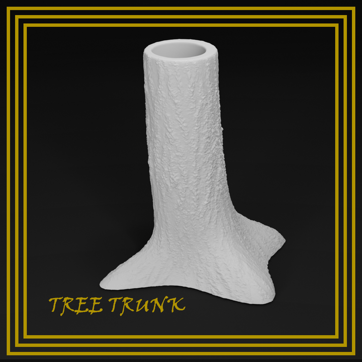 3D Printable Tree Trunk by Auto Generate