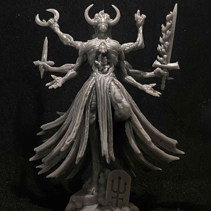 3D Printable BAPHOMET SORCERER by PAPSIKELS MINIATURES