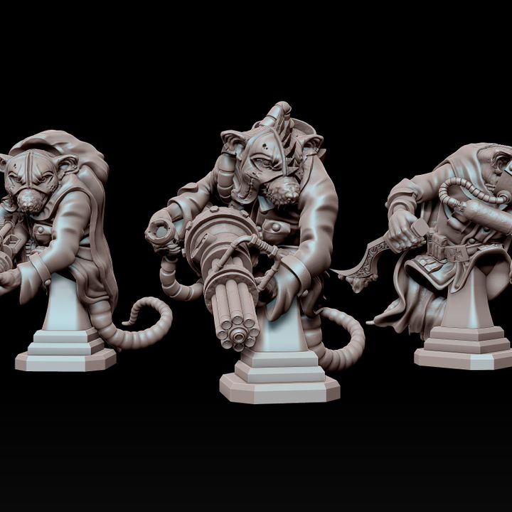 3D Printable FANTASY WWII: REICH RATMAN (MERCHANT LICENSE) by Apache-Studio