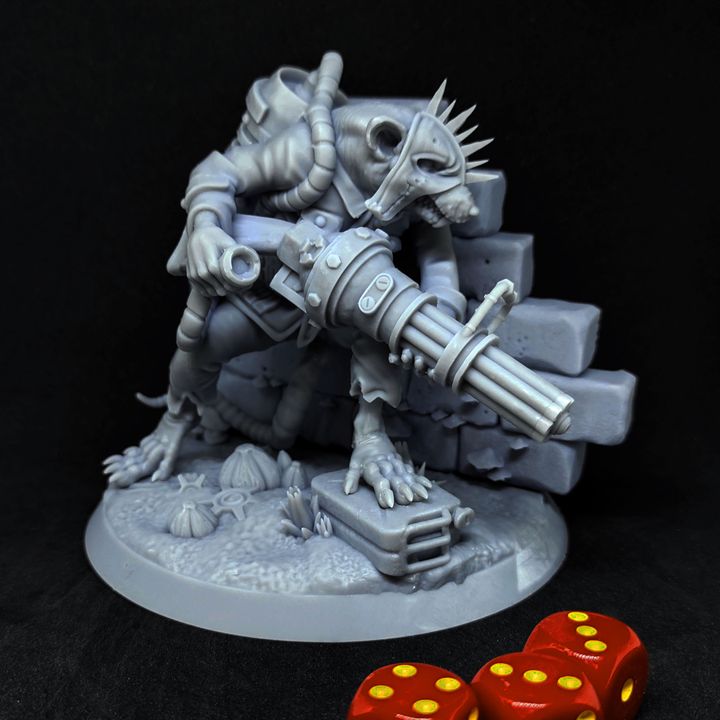 3D Printable FANTASY WWII: REICH RATMAN (MERCHANT LICENSE) by Apache-Studio