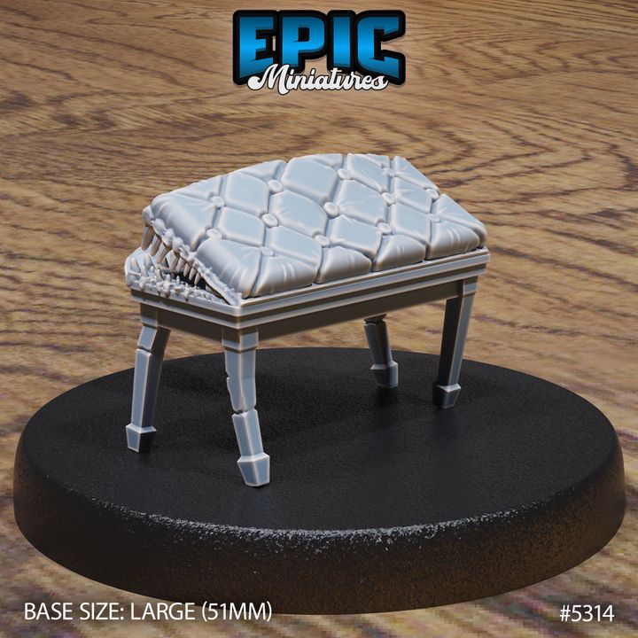 3D Printable Mimic Piano / Covering Keyboard Instrument Creature ...