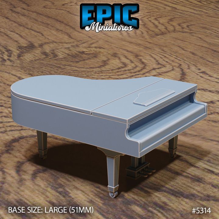 3D Printable Mimic Piano / Covering Keyboard Instrument Creature ...