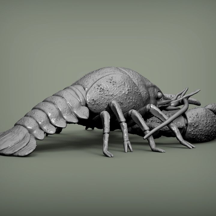 3D Printable Crayfish by AKUZMENKO
