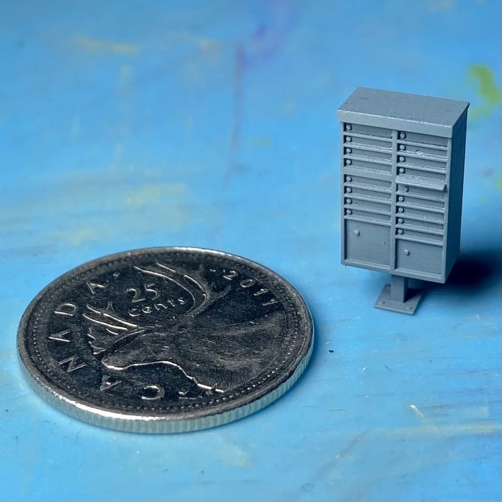 3D Printable Mailbox by JSK Miniatures