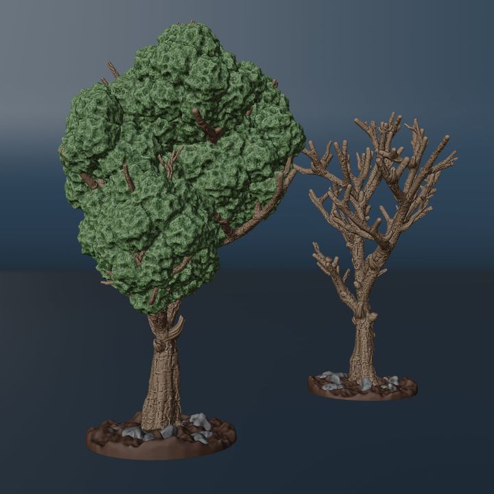 3D Printable Trees by HexBrick