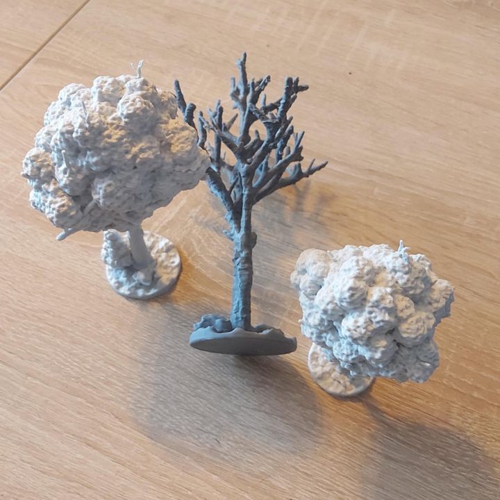 3D Printable Trees by HexBrick