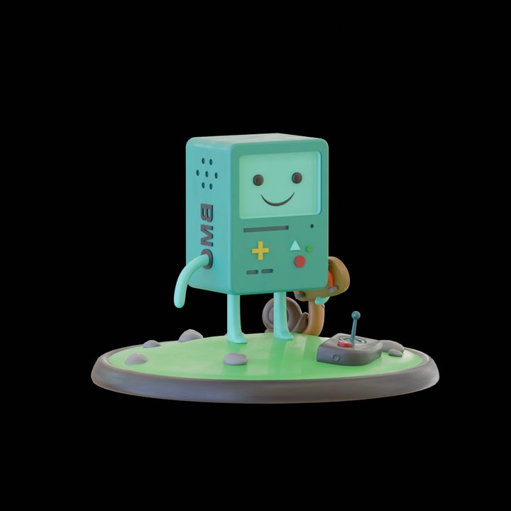 3D Printable BMO from Adventure Time - Designed for Resin by Studio ...