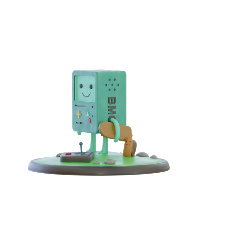 3D Printable BMO from Adventure Time - Designed for Resin by Studio ...