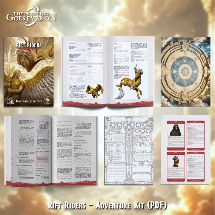 3D Printable Rift Raiders - Adventure Kit PDF Resources by The Printing ...