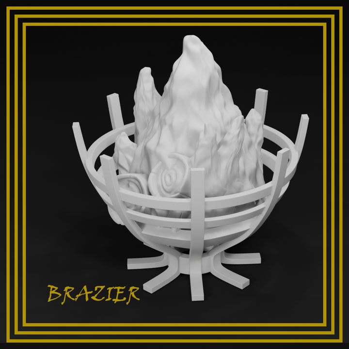 3D Printable Brazier Mini by Auto Generate