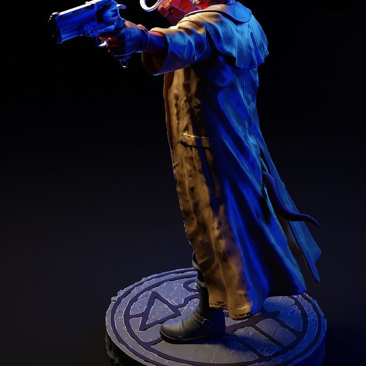 3D Printable Hell boy CHARACTER BY ESM by chuankang cheng