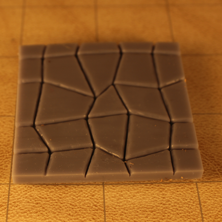 3D Printable Stone Tile Slab Mini by Auto Generate