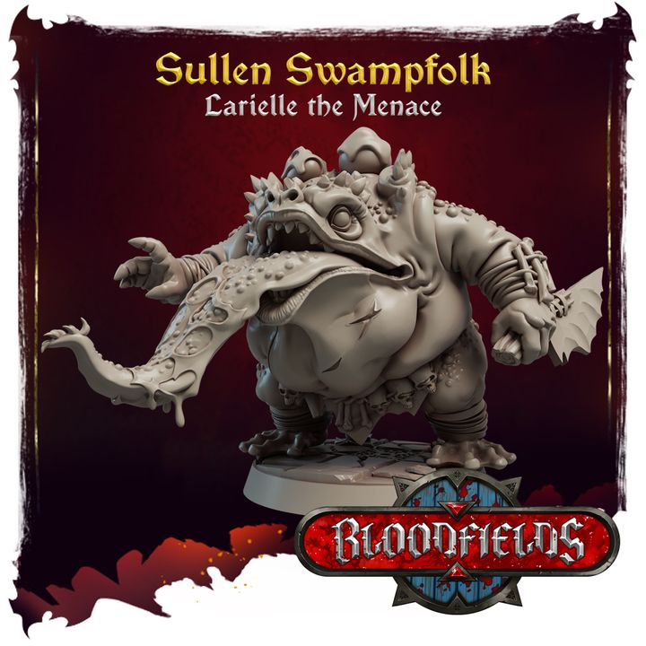 3D Printable Sullen Swampfolk - Larielle the Menace - Additional ...