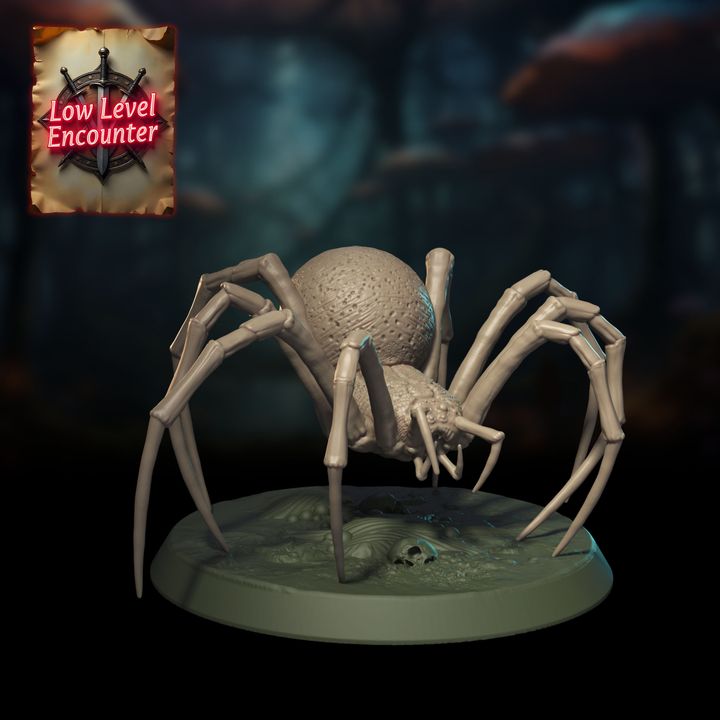 3D Printable Goblin Spider by Low Level Encounter