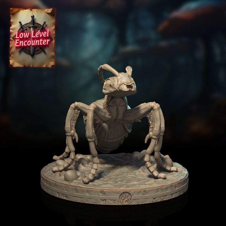 3D Printable Fire Ant by Low Level Encounter