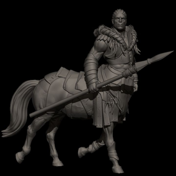3D Printable Centaur High Poly for 3d Print by Andryuha1981